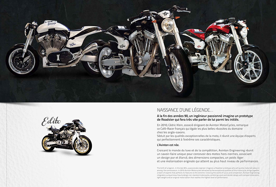 Avinton Motorcycles | Catarog